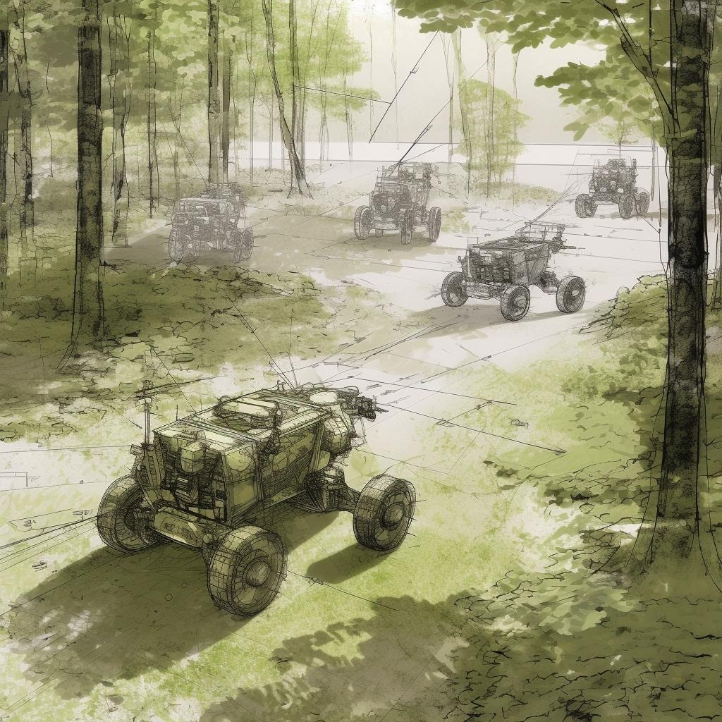 Swarmbotics AI - Ground Swarm Robotics